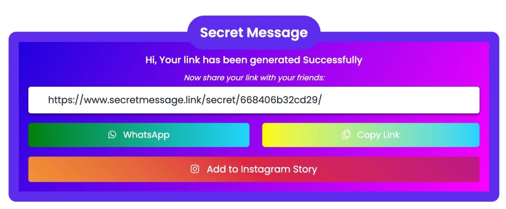 Secret Message 2026 | How to Add Anonymous Link to Your Instagram Story ...